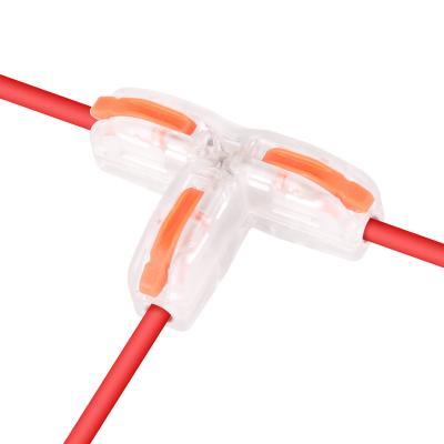 China VSC-T11 Durable 3 Way Wire Splice Connectors 400V 32A For Industrial for sale