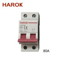 China Vis100 2p 80a Main Switch Isolating Circuit Breaker Household Function Disconnector Isolator 32a 63a 100a for sale