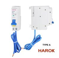 China VRL02 Residual Current Operated Circuit Breaker With Over-Current Protection Type A, 2000 Mechanical Life for sale
