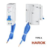 China VRL01 Residual Current Operated Circuit Breaker With Over-Current Protection RCBO Type A With 2,000 Mechanical Life for sale