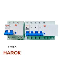 China VK007LE Residual Current Operated Circuit Breaker With Over-Current Protection RCBO 50/60Hz for sale