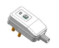 China CE RoHS FCC Certified Plastic PRCD Plug 10A Current 110V-220V for sale