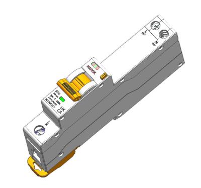 China Combined AFDD RCBO 20A Arc fault detection devices BESTAFDD 1 for Overload & Short Circuit Protection for sale