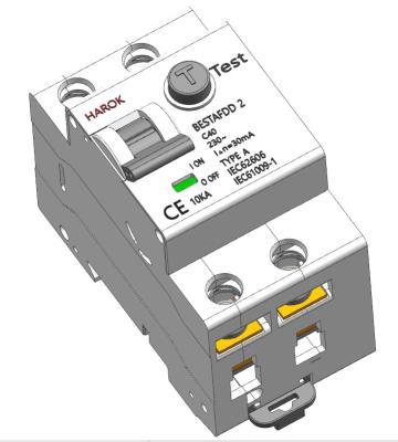 China 40A 30mA AFDD Arc Fault Detection Devices BESTAFDD 2, Providing Reliable Protection From Fire Risk for sale