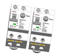 China High Performance BESTAFDD 2 Arc Fault Detection Device With Right Neutral Conductor Position And B Tripping Character for sale