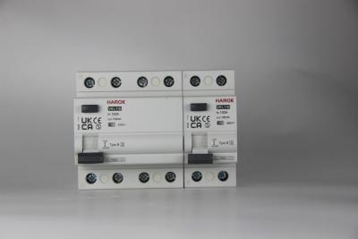 China High Immunity RCCB TYPE B- Rated Voltage Un 2P 230/240V~ And 4P 400/415V~ With Superior Mechanical Endurance Of ≥ 4000 for sale