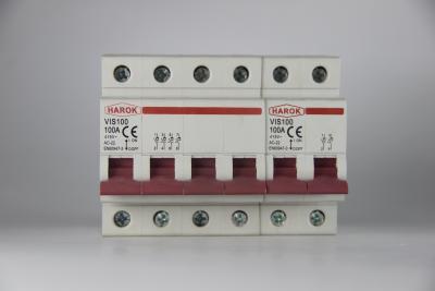 China VIS100 4P 100A Main Switch Isolating Circuit Breaker Household Function Disconnector Isolator 32A 63A 100A for sale