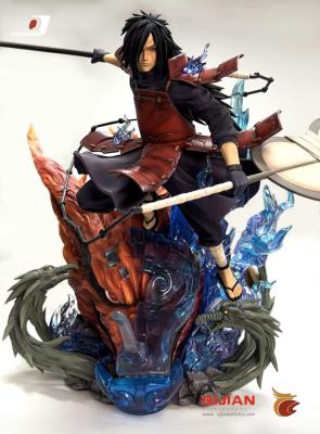 China Elegant Naruto Madara Uchiha Resin Statue Decoration for sale