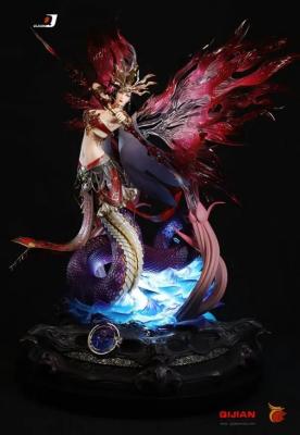 China Custom Resin Anime Figure Statue Handcrafted Collectible 1 Piece Decoration for sale