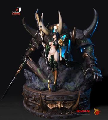 China Saga Custom Resin Figurines Meticulously Detailed for sale
