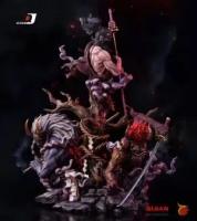 China Resin Anime Figure Ghost Swordsmen Zoro One Piece Handcrafted 30cm Collectible Statue for sale