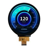 China Auto Grade 4 Inch Capacitive Touch Round TFT LCD Display Mipi Interface 720x720 Dot for sale