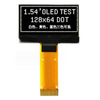 China 1.54 inch OLED SSD1309 Monochrome Display with Parallel and 4-Wire SPI Interfaces for sale