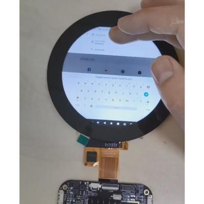 China 3.4 Inch Custom Round LCD Android RK3566 Advertising Media Display With With PCAP Touch for sale