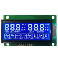 China HT1621 Controller Segment Code LCD Display Module, Customize Segment LCD Display With Backlight for sale
