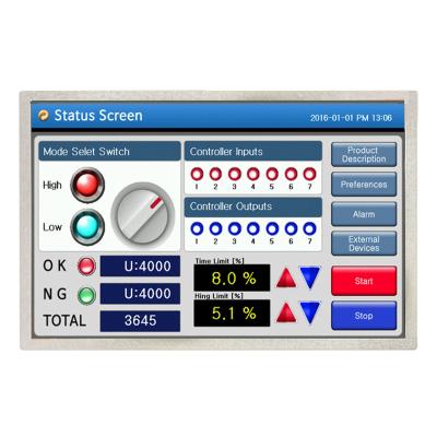 China 8 Bits LVDS Industrial TFT Display 10.1 Inch RGB 1280x800 Pixels 40 Pins for sale