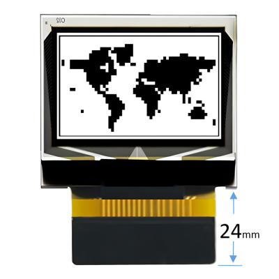 China 0.42-Inch Tiny OLED Screen 72x40 Graphic ZIF Connection SPI And IIC Interface for sale