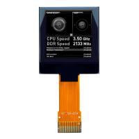 China 20 Pin 1.12 Inch OLED Display Module 128x128 40mm Long ZIF Connector Parallel SPI I2C for sale