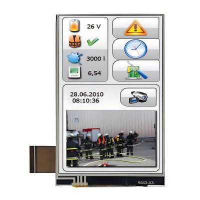 China 480x800 IPS TFT LCD Screen SPI RGB 24 Bits Interface 4