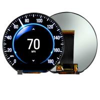 China High Brightness Circular LCD Display Screen 3.6 inch 544x506 RGB circular display for sale