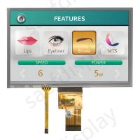 China Beauty Device Display Screen 9-Inch TFT LCD 800x480 Dots RGB Interface With RTP for sale