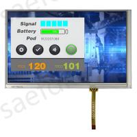 China 7 Inch TFT LCD Display Innolux AT070TN83 800x480 Dots 40 Pins RGB Interface With RTP for sale
