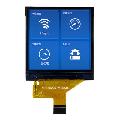 China SPI Interface 1.54 Inch TFT Display 240x240 Dots 10 Pin ZIF Connection for sale