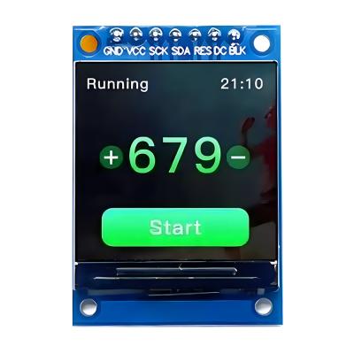 China SPI Serial Interface 1.3-Inch IPS TFT LCD 240x240 Dot With 7 Header Pins PCB for sale
