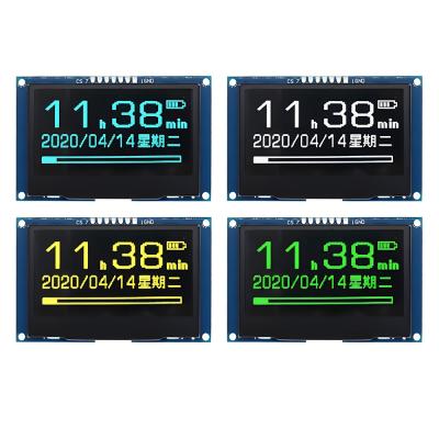 China 2.42-inch 7-pin SPI Interface OLED Control Board SSD1309/SPD0301 Driver IC for sale