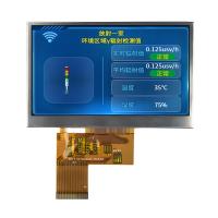 China 4.3 Inch IPS TFT LCD 480*272 Pixel 262K Full Color Display ST7283 Driver IC for sale