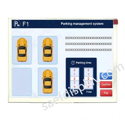 China 5.7-Inch TFT IPS Display Module with 640x480 Resolution, 500 Nits Brightness, and RGB Interface for sale
