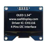 China Factory 1.54-Inch OLED Display 128x64 with I2C Interface & CH1116 Driver for sale