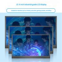 China 15.6-Inch Industrial-Grade Metal Touchscreen Display Full HD 1920x1080 IPS Panel with 10-Point Capacitive Touch for sale