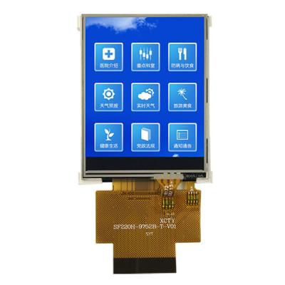China 2.2 Inch TFT LCD Display Manufacturer China 176x220 Dots SPI&RGB Interface for sale