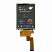 China IPS QVGA TFT LCD Display 240x320 With Resistive Touch 2.4