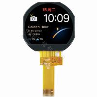 China 1.22 inch Round Circular LCD Display Screen TFT 240x204 Dots IPS Full Viewing Angle for sale