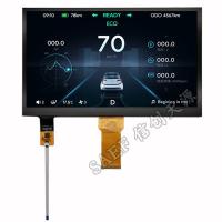 China 10.1 Inch PCAP TFT Display 1024x600 Dots RGB Interface With LED Backlight for sale