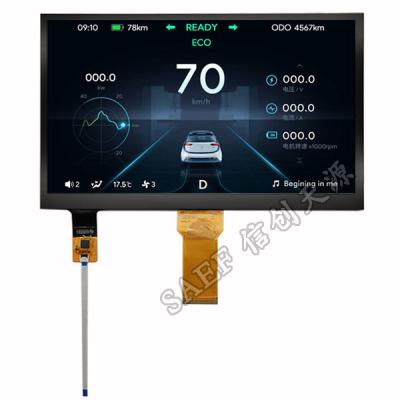 China 10.1 Inch PCAP TFT Display 1024x600 Dots RGB Interface With LED Backlight for sale