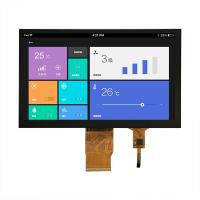 China 7 Inch Industrial Grade TFT Display 1024X600 Dots RGB Interface With CTP for sale
