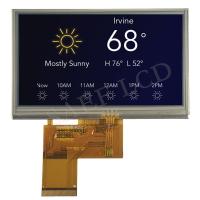 China 480x272 LCD TFT 4.3 Inch 40 PINS IPS Full Viewing Angle RGB Interface for sale