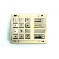 China ATM Machine EPP Pin Pad PCI 4.0 Certification 16 Keys DES 3DES Encrypted for sale