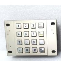 China Payment Kiosk Pin Pad USB RS232 PCI 4.0 Certified Encrypted Metal 16 Keys for sale