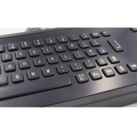 China Desktop Waterproof Stainless Steel Metal Keyboard With Trackball 65 Keys for sale