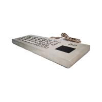 China Desktop IP65 IK07 Protection Keyboard With Trackpad 65 Keys for sale