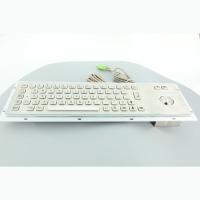 China English Metal Keyboard With Trackball Dustproof 304 Stainless Steel for sale