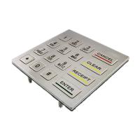 China Waterproof Stainless Steel Numeric Keypad Windows/Linux Compatible for sale