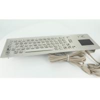 China 67 Keys Usb Industrial Keyboard With Touchpad Waterproof for sale