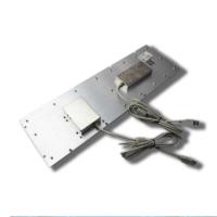 China Waterproof 304 Stainless Steel Industrial Keyboard With Touchpad Usb Interface for sale