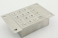 China 3.6N Keycaps Encrypted Pin Pad 10 Numeric Keys PCI 4.0 ATM Machine Keypad for sale