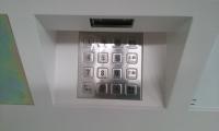 China Waterproof IP65 Metal Numeric Keypad Non Encrypted 16 Keys ATM Pin Keypad for sale